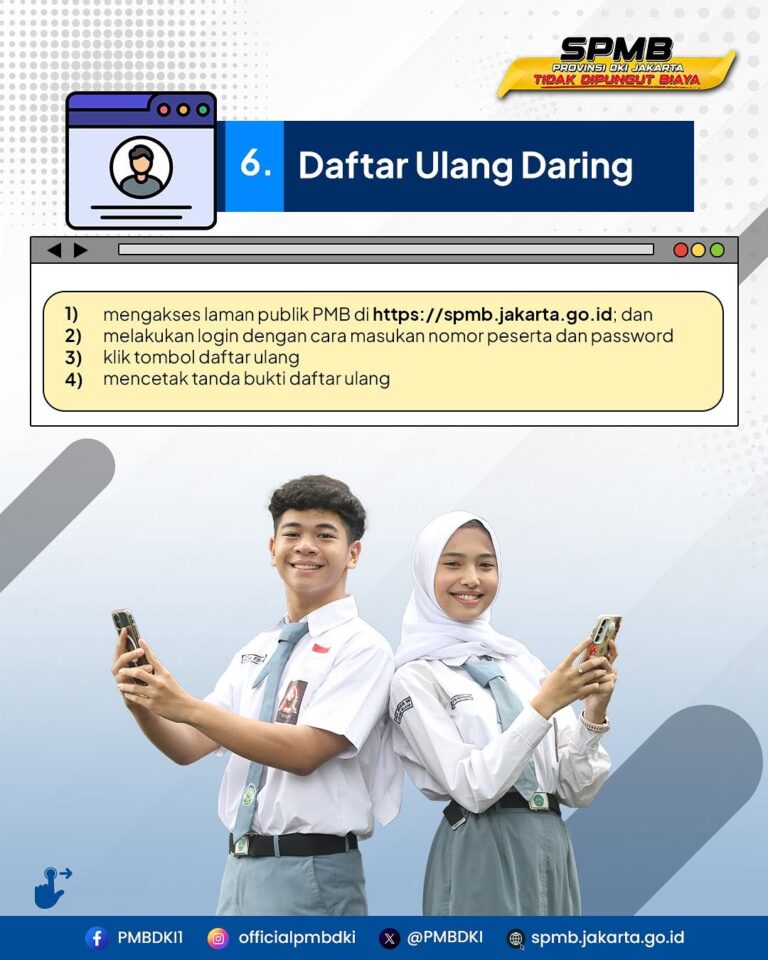 Informasi PPDB, Bangku Kosong & Mutasi – SMA Negeri 66 Jakarta